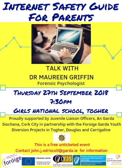 Internet Safety Talk – Togher Boys' National School