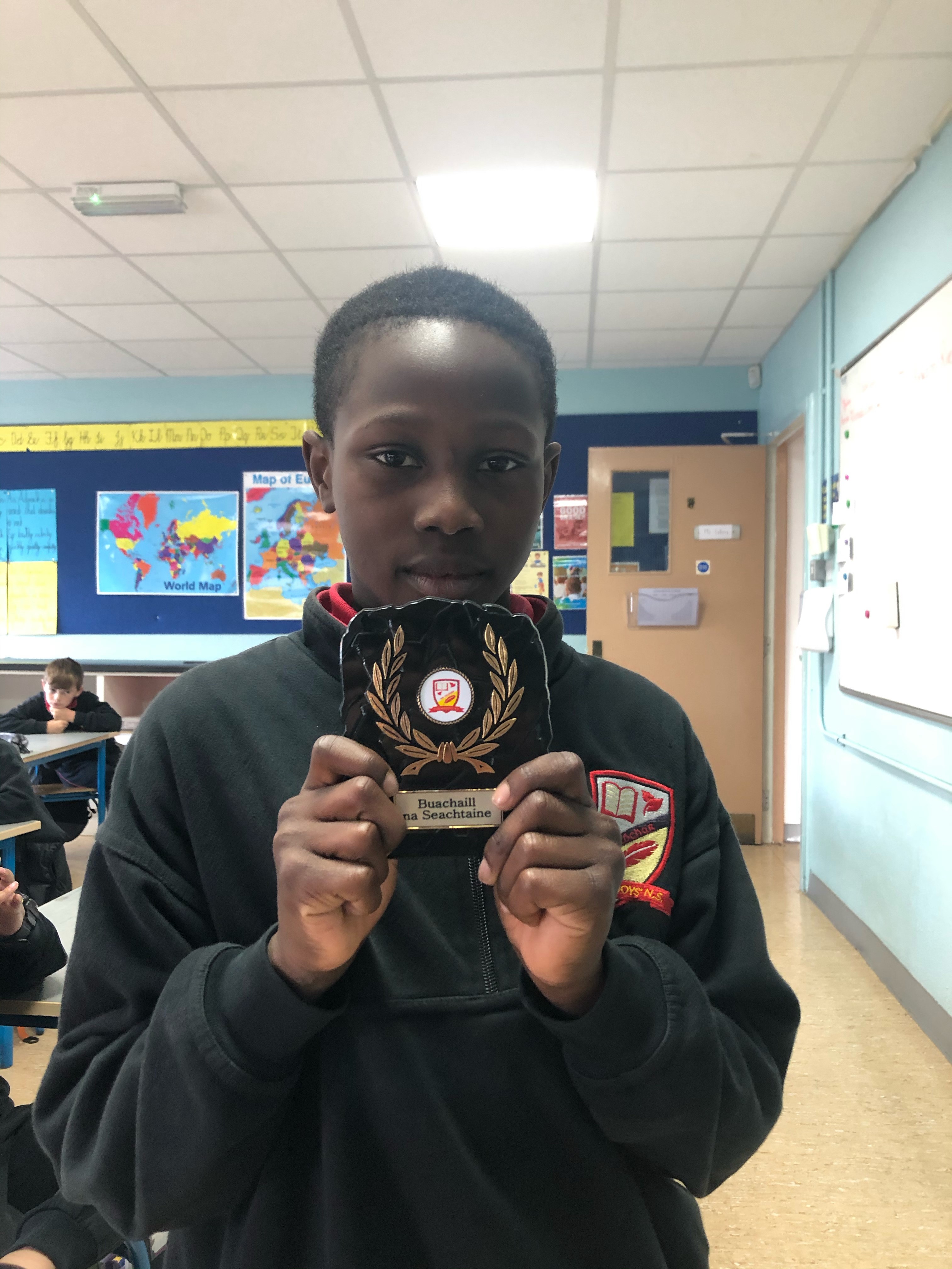 Mr Collins’ 4th class Boy of The Week Awards for September – Togher ...